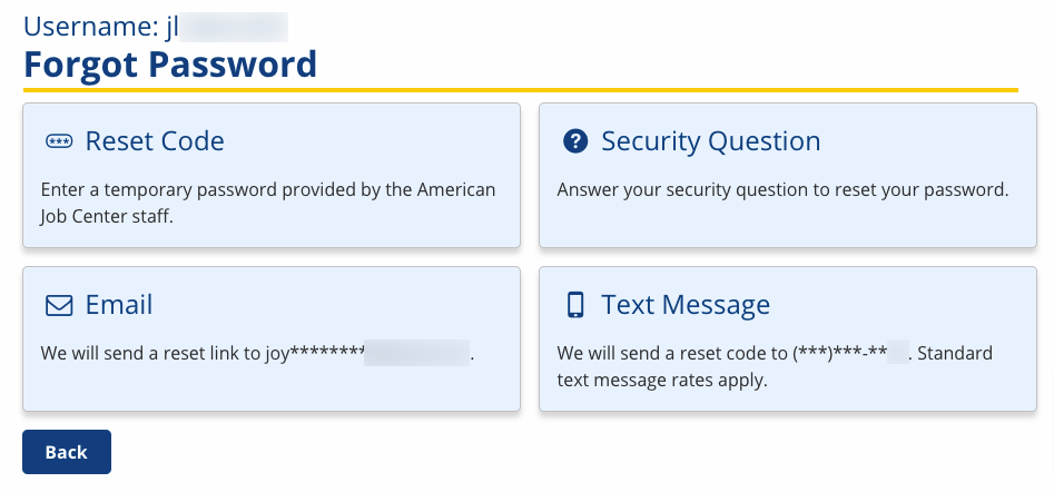 Job Seeker Account Login